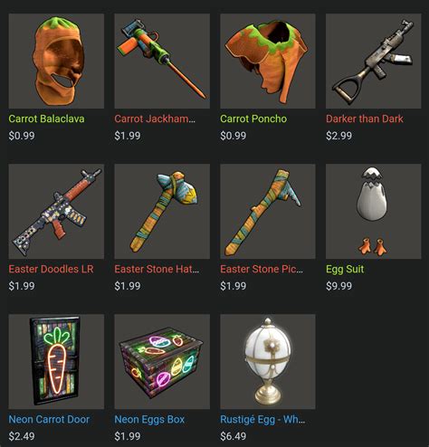 new shop items 4 13 2023 r playrust