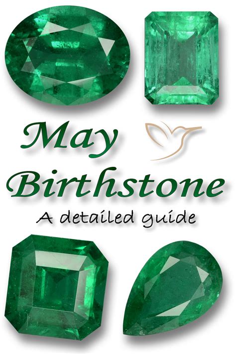 Emerald Is The Birthstone For May And With Its Lush Green Color Is The