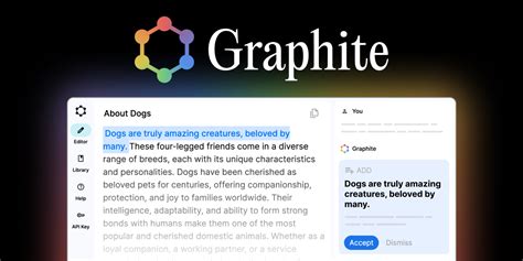 Github Evanzhoudev Graphite The Next Generation Text Editor Powered By Ai That Writes With