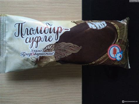Мороженое Предвкушение Птичье молоко - «Необычная текстура... » | отзывы
