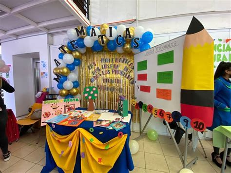 Stand Educativo Matemáticas Decoraciones De Matemáticas Decoración