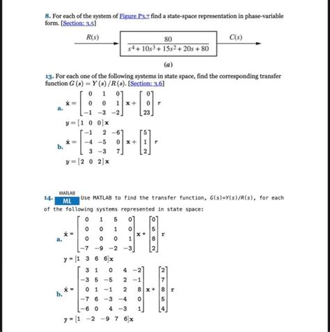 Solved 8 For Each Of The System Of Figure P3 7 Find A Chegg Com