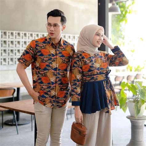 5 Inspirasi Batik Couple Modis dan Kekinian,Bisa untuk Lebaran hingga ...