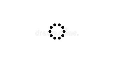 Circular Dots Loading Progress Indicator Animation With Zoom In And