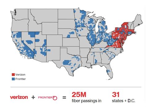 Verizon To Expand Fiber Footprint With 20 Billion Frontier Acquisition