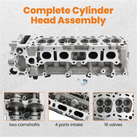 4 Port Cylinder Head For Toyota Tacoma 24l 27l 2rz Fe 3rz Fe L4 Dohc