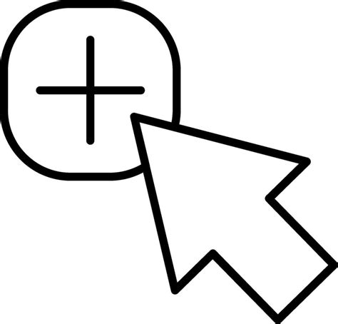 Mouse Cursor Line Icon 43258343 Vector Art At Vecteezy