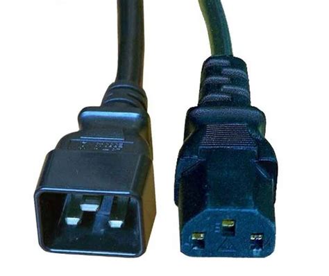 13a Power Cord With Plug Iec 60320 C20 To C13 Buy C20 To C13 Power Cord C20 To C13 Power Cable