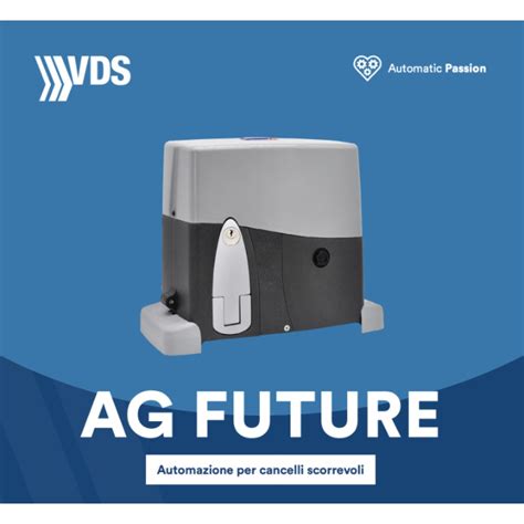Kit Ag Future Vds Automation For Sliding Gate