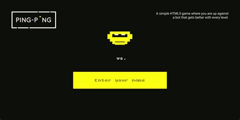 GitHub Eccentricdz Ping Pong React A Simple HTML Game Where You Are Up Against A That