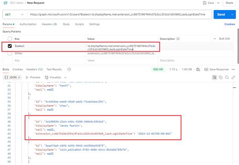 Issue Filtering Azure Ad B2c Users By Datetime Custom Attribute Using