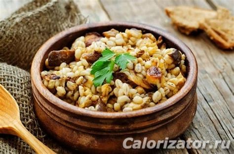 Перловка с куриной грудкой - калорийность, состав, описание ...