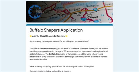 Buffalo Shapers Application Lorena James 金兰睿