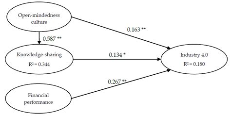 Structural Model Path Coefficients Note P