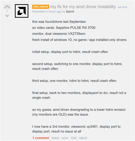 Amd Radeon Rx Gpu Drivers Are A Mess Black Screen Stuttering Etc
