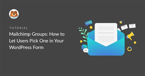 mailchimp groups how to let users pick one in your wordpress form