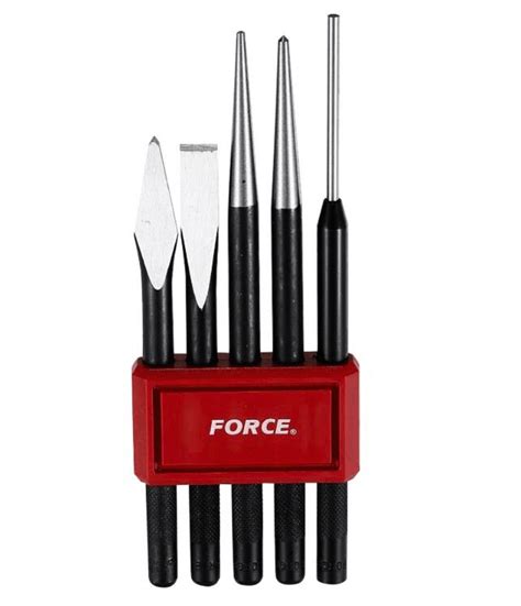 Force 5054 5pc Chisel Punch Set