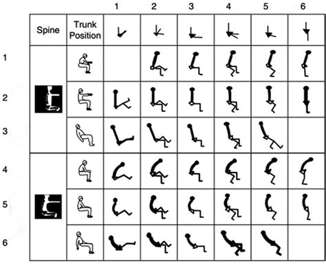 Posture Classification System Of Graf Et Al 13 Note Side One Of