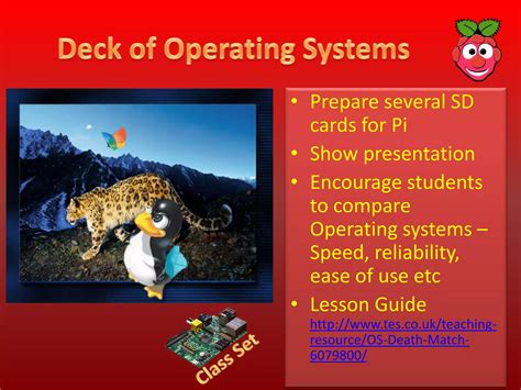 Lesson Ideas With The Raspberry Pi PPT