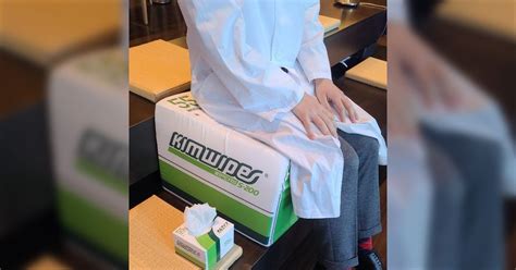 理系大好き『キムワイプ』のクッションだと？「座るなんて畏れ多い」「まあ家に帰ればキムワイプに座れるけどな」 Togetter トゥギャッター