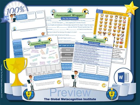 exam wrappers x5 metacognition