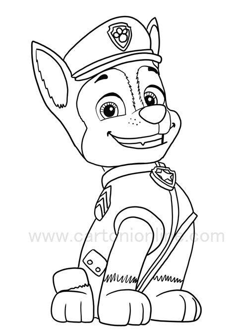 Dibujos Para Pintar E Imprimir De Paw Patrol Dibujos Para Imprimir Y