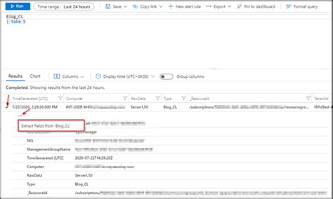 Kusto Custom Logs In Log Analytics Squaredup