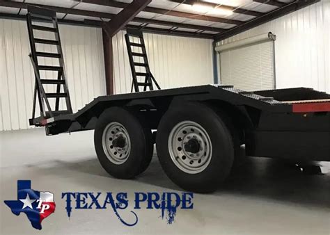 2023 Texas Pride Trailers 85x 18220 Wood Deck Trailer Flat Deck