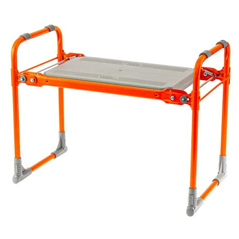 Скамейка садовая Nika оранжевая 64557