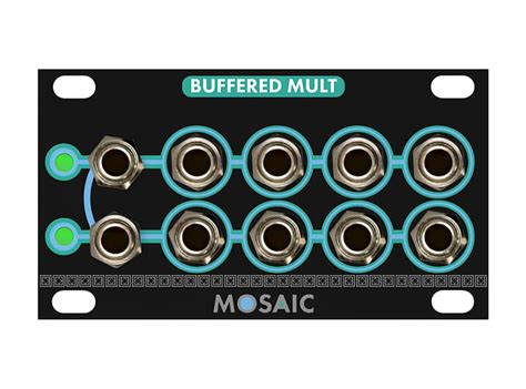 mosaic buffered signal multiplier black [b stock] reverb