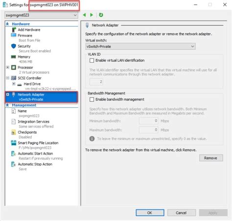 How To Configure Advanced Settings For Pfsense Running Within A Hyper V