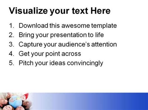 multi ethnic business people powerpoint background and template 1210