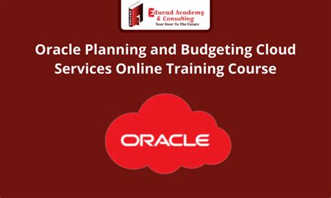 Oracle Planning And Budgeting Cloud Services Training Course In Karachi USA Dubai Canada UK