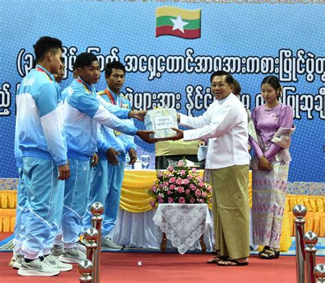 ၃၂ ကြိမ်မြောက် အရှေ့တောင်အာရှအားကစားပြိုင်ပွဲတွင် ဆုတံဆိပ်ရရှိခဲ့သည့် မြန်မာအားကစားအဖွဲ့မ