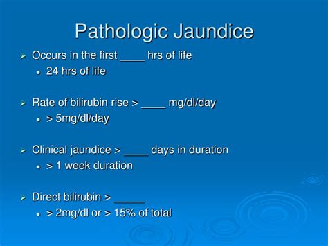 Ppt Neonatal Jaundice And Hematology Powerpoint Presentation Free Download Id 6609219