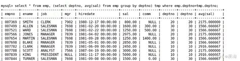 linux下学【mysql】中如何实现：多表查询（配sql 实操图 案例巩固 通俗易懂版~） 通过可视化视图配置多表查询sql的项目 csdn博客