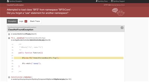Classnotfound Exception Emerged When Using Class From Php Extension · Issue 29330 · Symfony