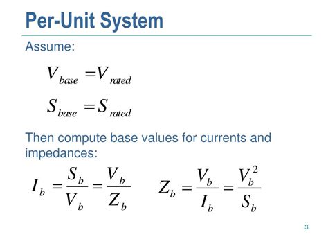 PPT Per Unit System PowerPoint Presentation Free Download ID 3273981