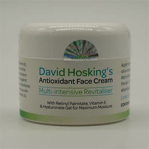 Antioxidant Face Cream David Hosking Skin Care