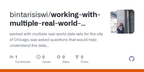 github bintarisiswi working with multiple real world datasets for the