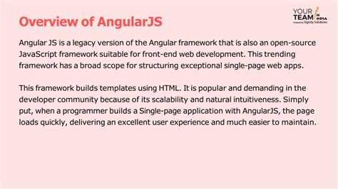 ppt difference between angular and angularjs powerpoint presentation