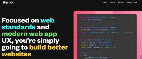 Remix A Full Stack React Framework For Fast And Resilient Web Experiences Dev Community