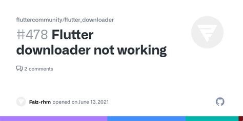 Flutter Downloader Not Working Issue Fluttercommunity Flutter Downloader GitHub