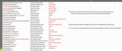 Microsoft Excel Vba To Move Specific Data From One Column To Another
