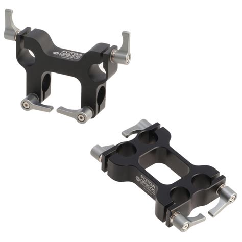 Fotga 15mm Rod Offset Raiser Railblock Clamp For 15mm Rail Rig Shoulder