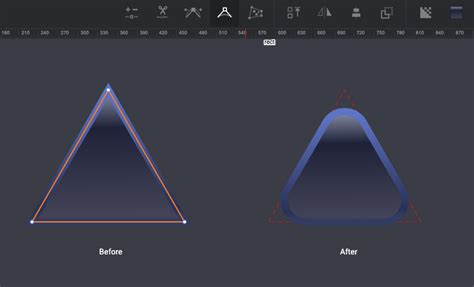 Rounds The Corners Of An SVG Path