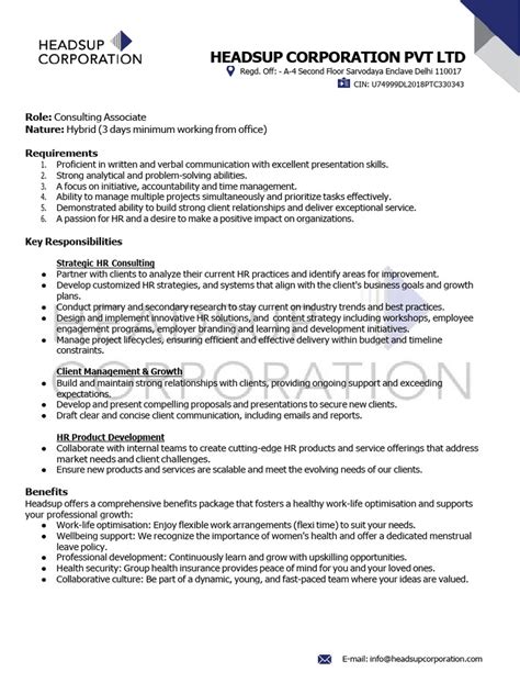 Hr Associate Pdf Employment Business