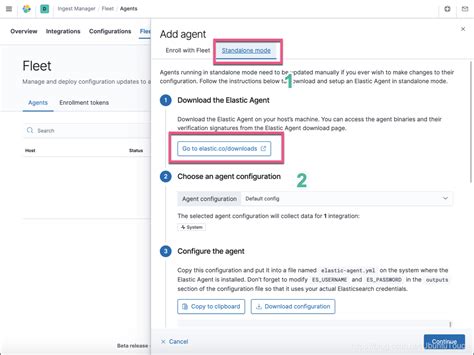observability：独立模式下的 elastic agent elastic agents csdn博客