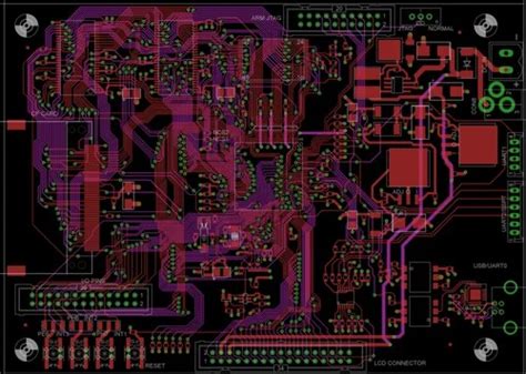 Schematic Diagram Printed Circuit Board Circuit Diagram