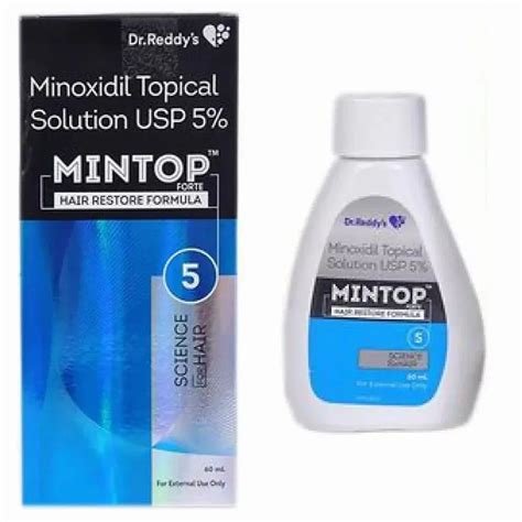 Minoxidil Topical Solution For Hair Regrowth 5 W V At ₹ 800 Pack In Durg